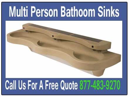 Multi Person Bathroom Sinks With Touch less Water Activation For Sale ...