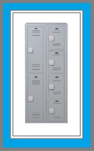 Solid Plastic Lockers for Swimming Pool and Aquatic Park Locker Rooms ...