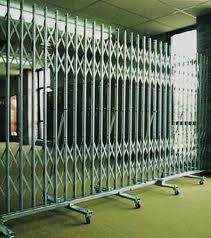 Portable Accordion Folding Scissor Gates - XPB Offers Lockers, Restroom ...